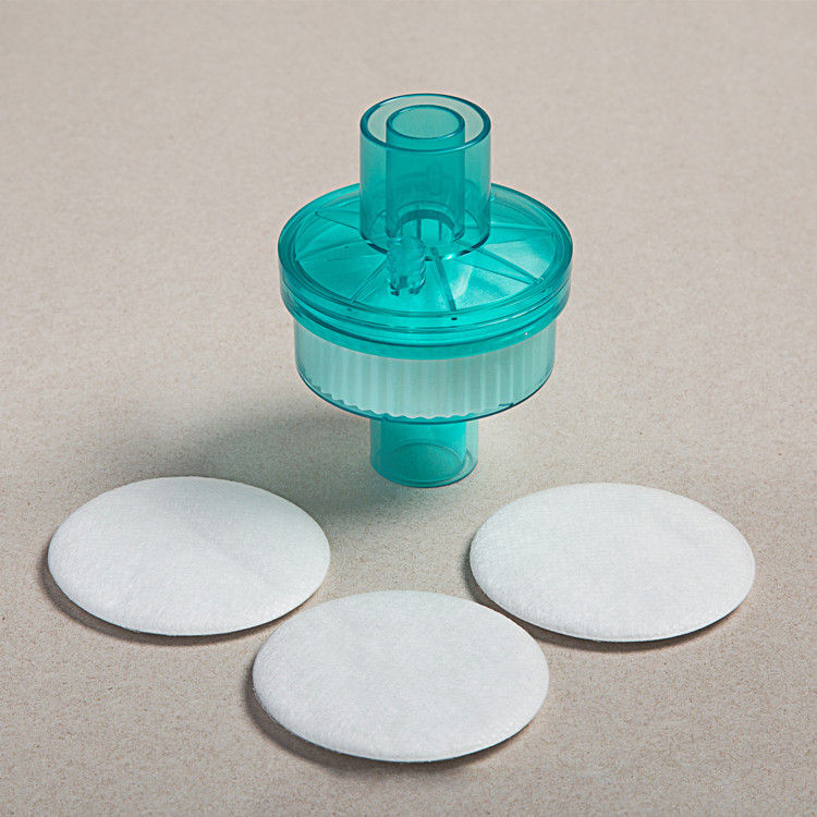 Medical Breathing filter Heat and humidity exchanger filter BFE 99.99% ...